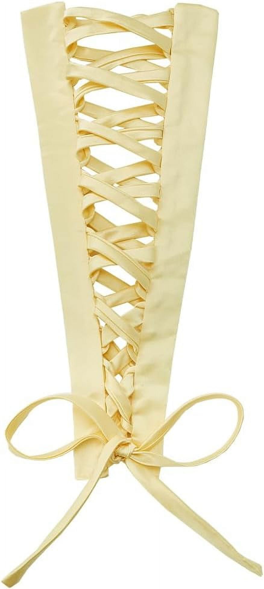 DIY 1 Set Wedding Gown Replace Zipper Light Khaki Adjustable Fit Satin Corset Back Kit Lace-up ...