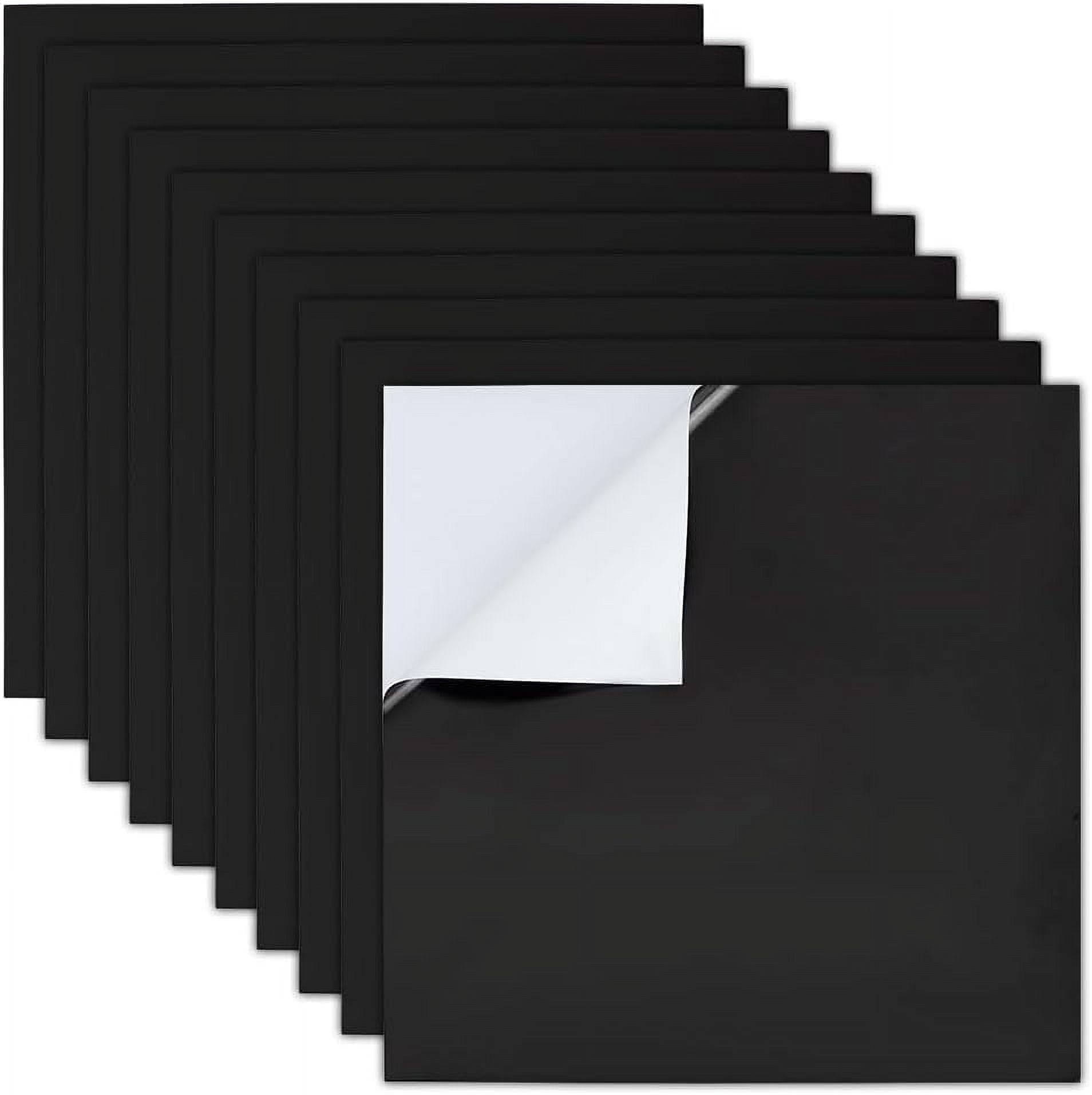 DIY 10 Sheets Black Engraving Testing Paper 7.8x7.8 Inch Adhesive ...