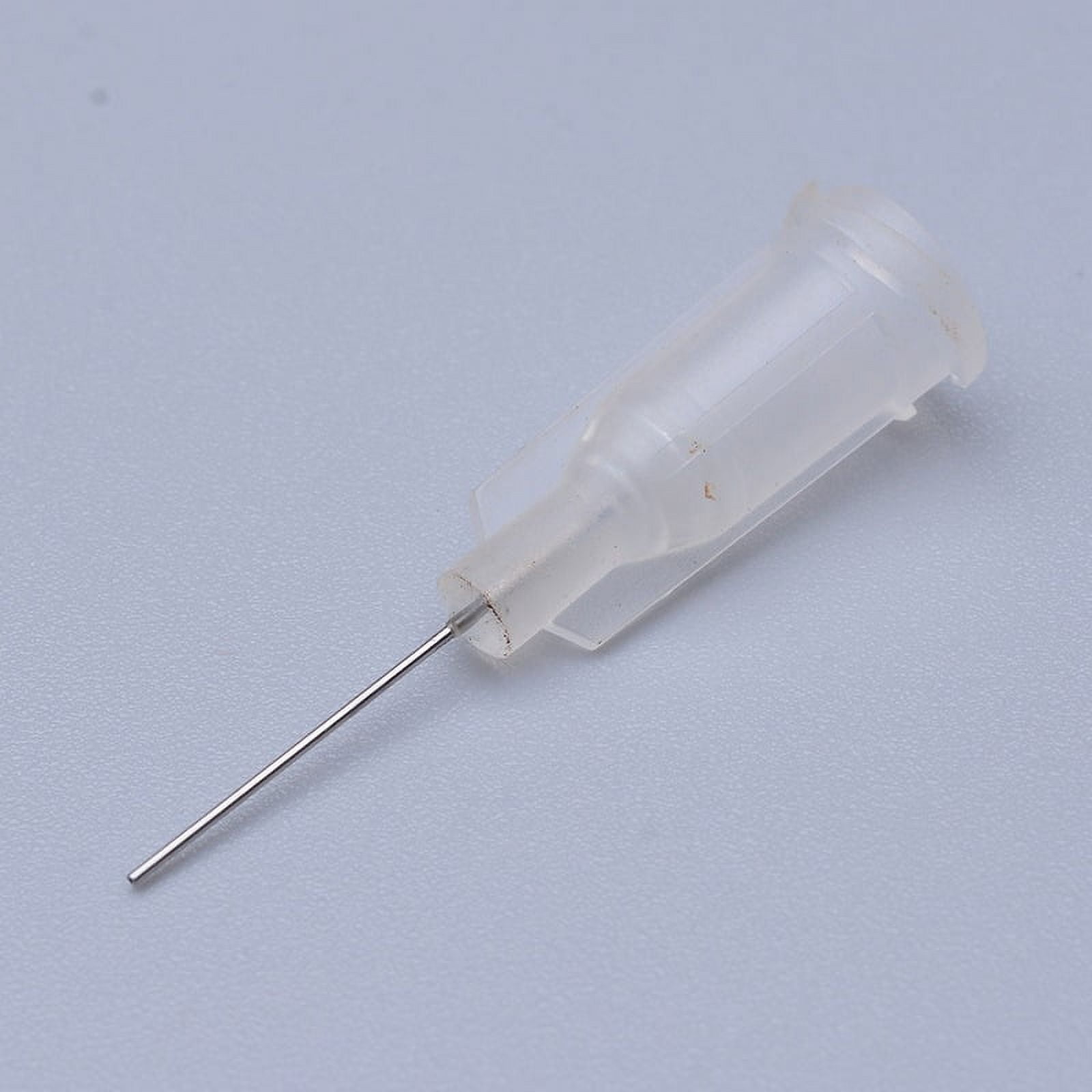 DIY 100pc Plastic Fluid Precision Blunt Needle Dispense Tips Clear ...
