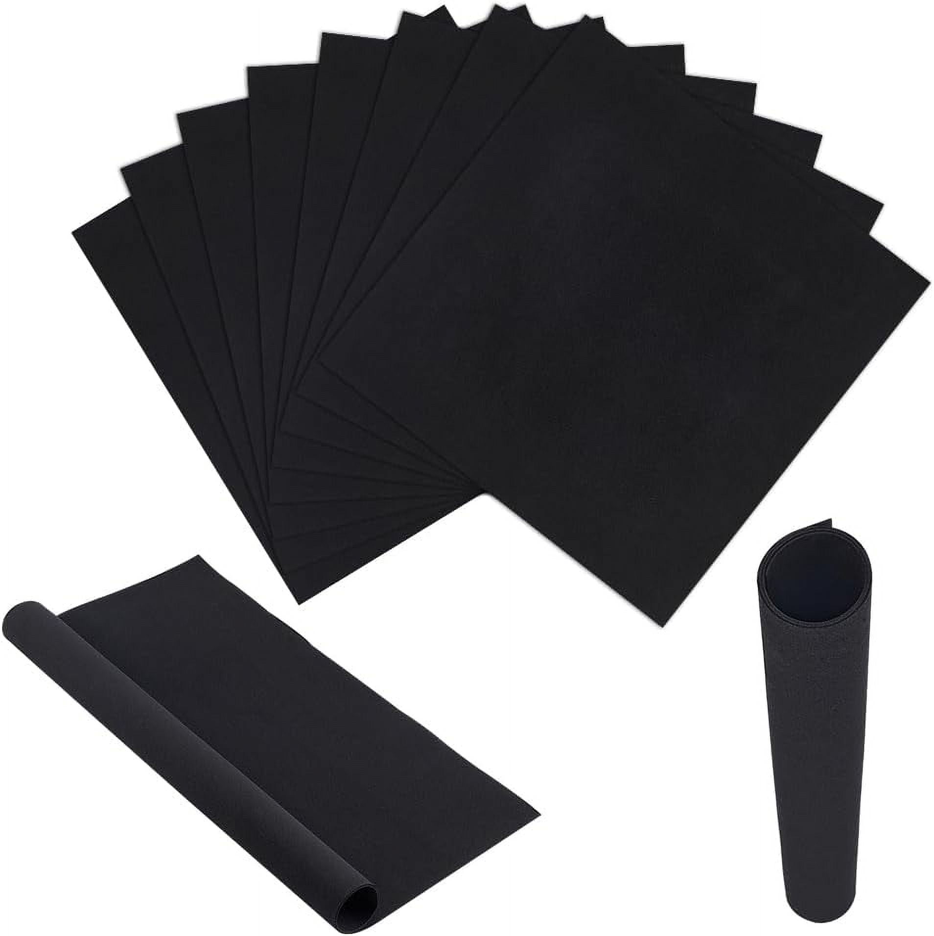 DIY 10PCS Black EVA Foam Sheet 15.7x15.7 Inch Crafts Foam Sheets Black ...