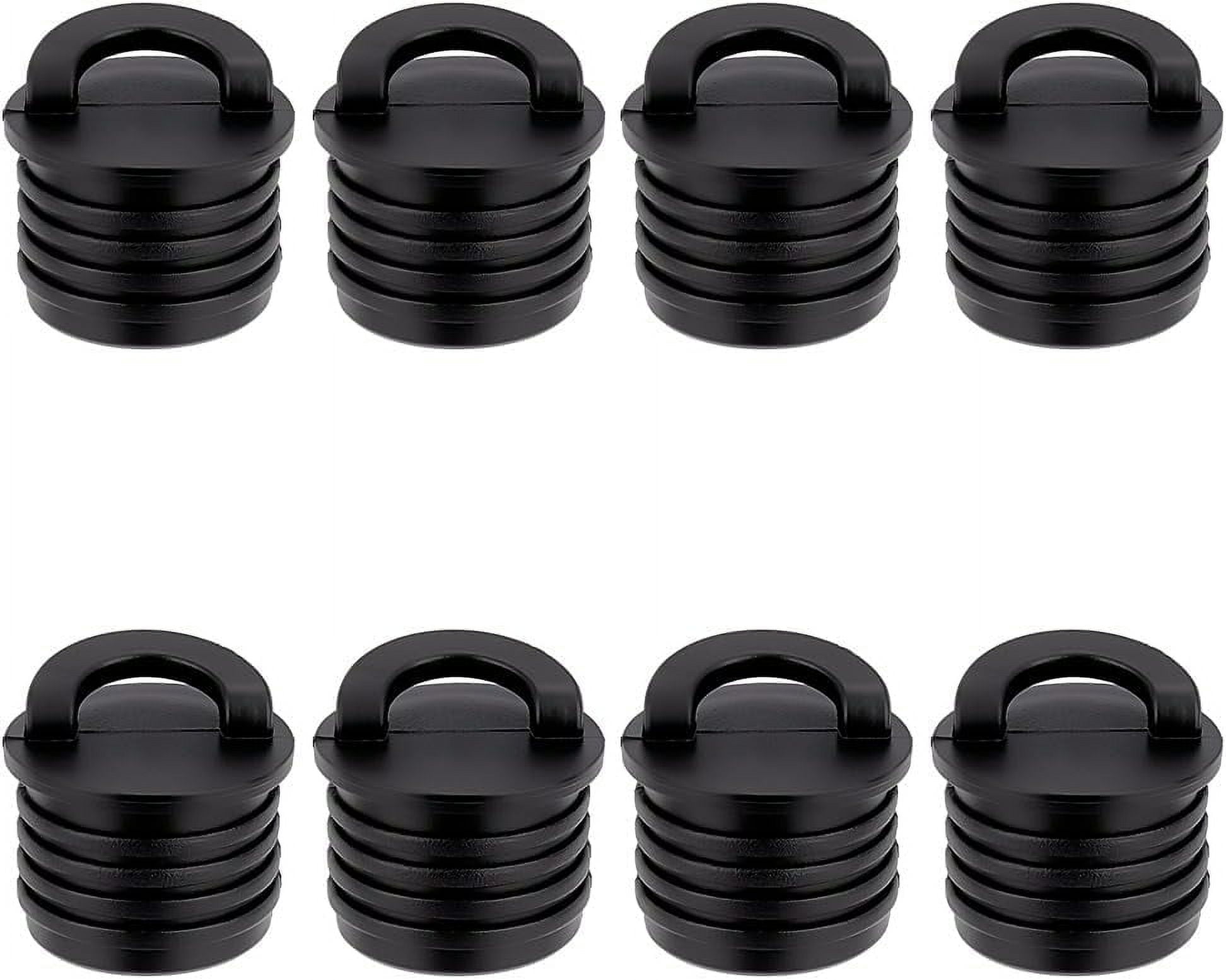 DIY 10PCS Rubber Kayak Scupper Plug Kit with Handle Scupper Plugs Drain ...