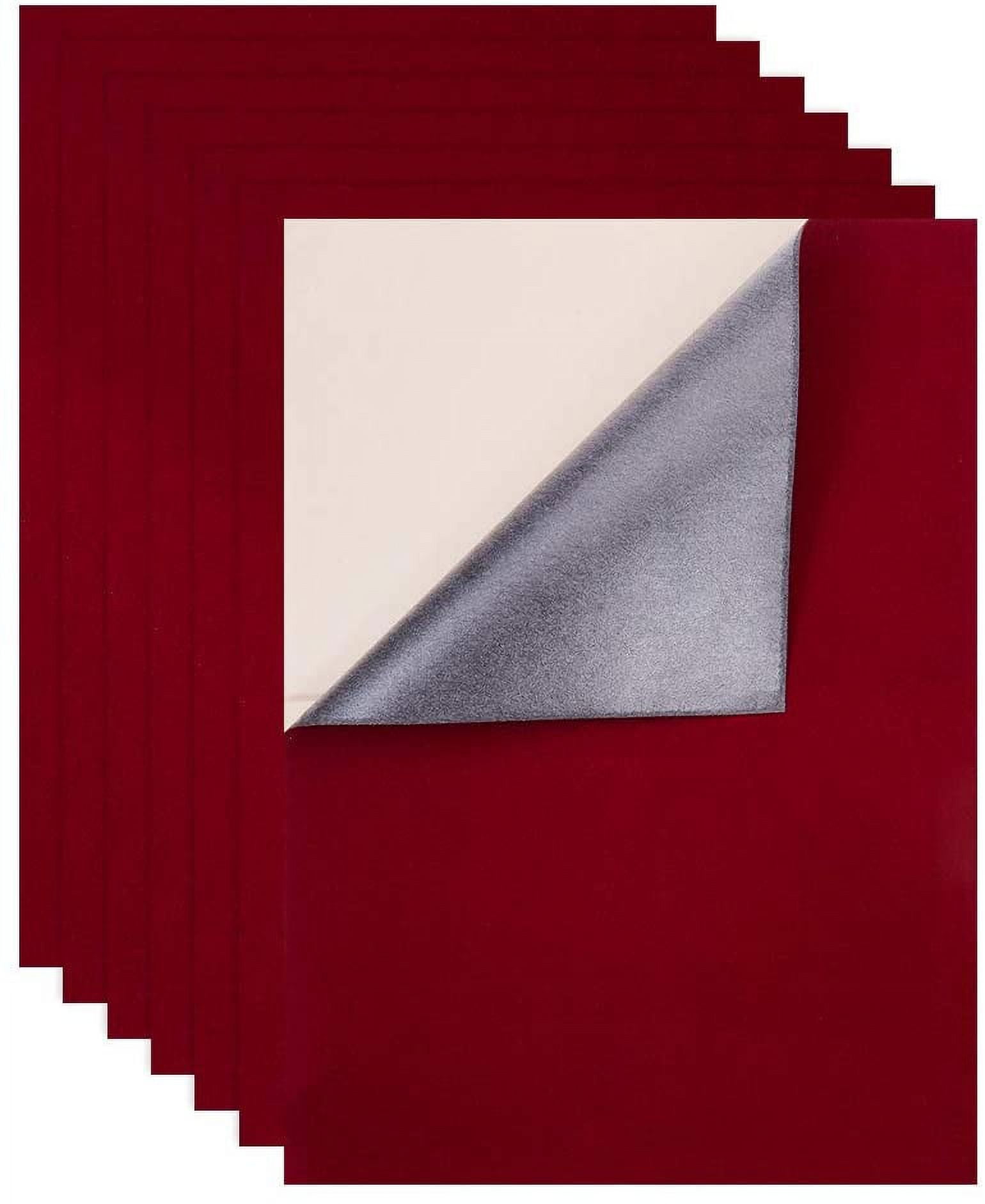 DIY 12PCS 11.5"x15.5" Large Velvet Adhesive Back Sheet Jewelry Box ...