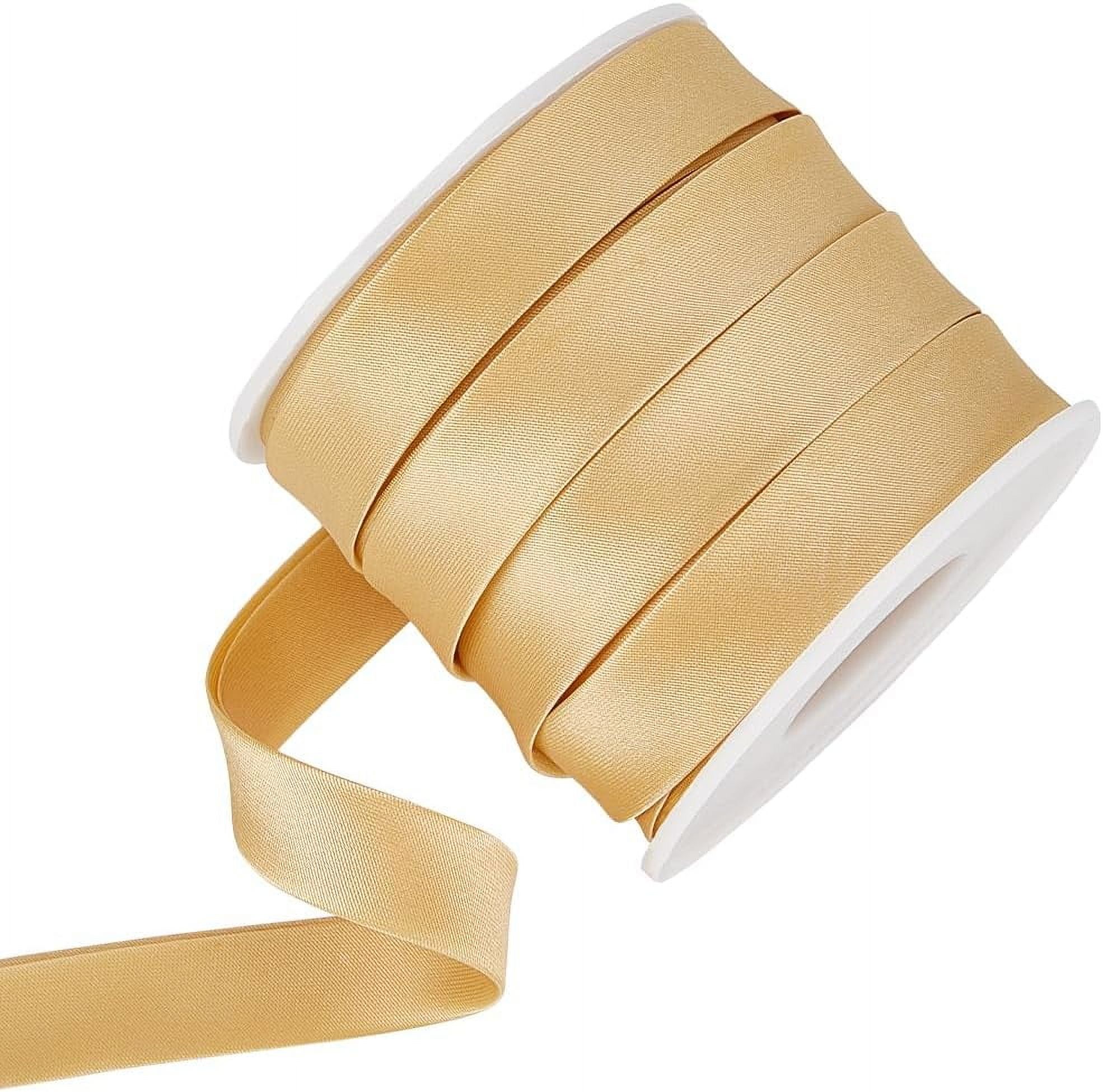 DIY 13.6 Yard Satin Bias Tape 15mm/0.6inch Double Fold Satin Binding ...