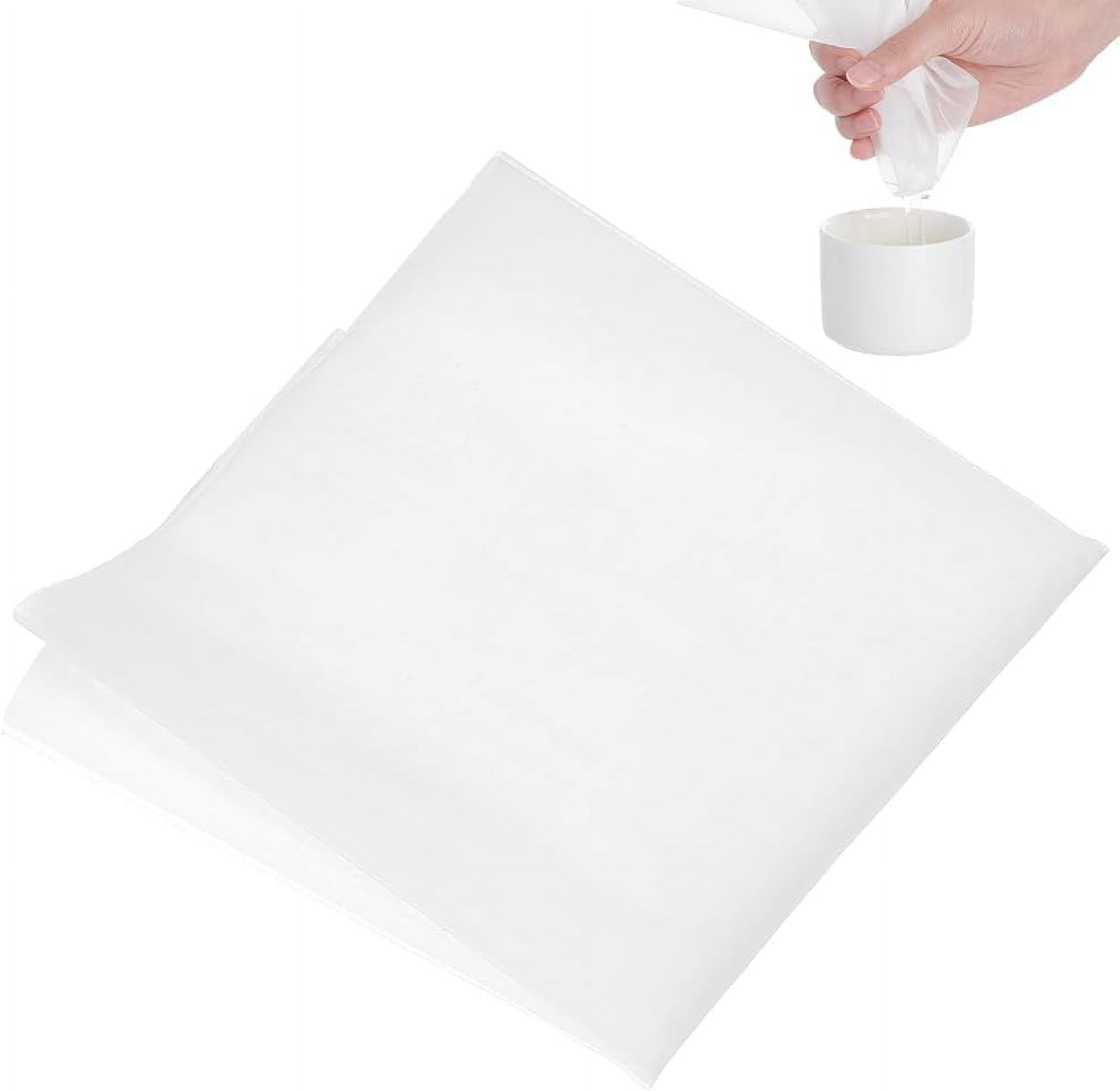 DIY 157x16 Inch Nylon Filter Mesh Cloth White Woven Net Filter Cloth ...