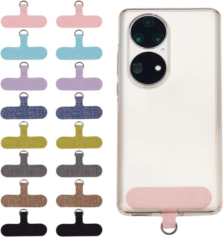 DIY 16Pcs 8 Colors Compatible Phone Case Tether Tab Plastic Cell Phone ...