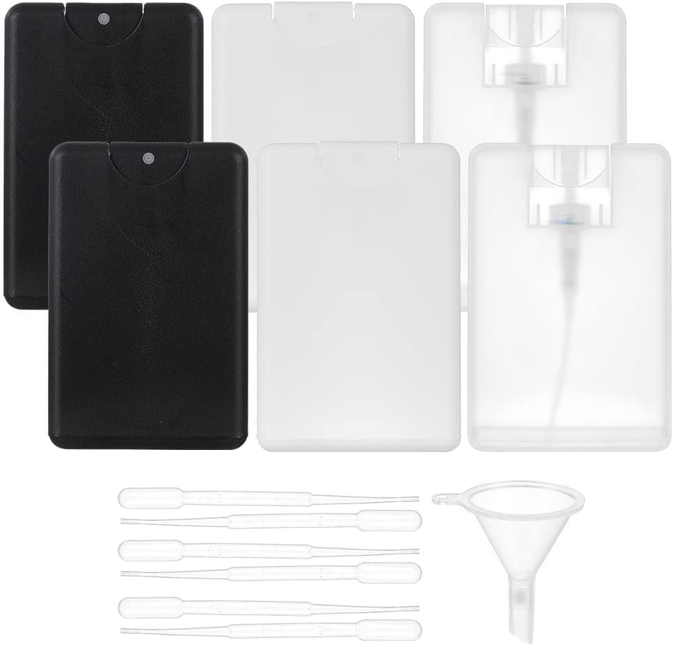 DIY 18 sets 3 style Plastic Spray Bottles with 6pcs 2ml Disposable ...