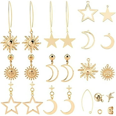 1 Box 10 Pair Starfish Seahorse Shell Turquoise Earring Making Kit ...