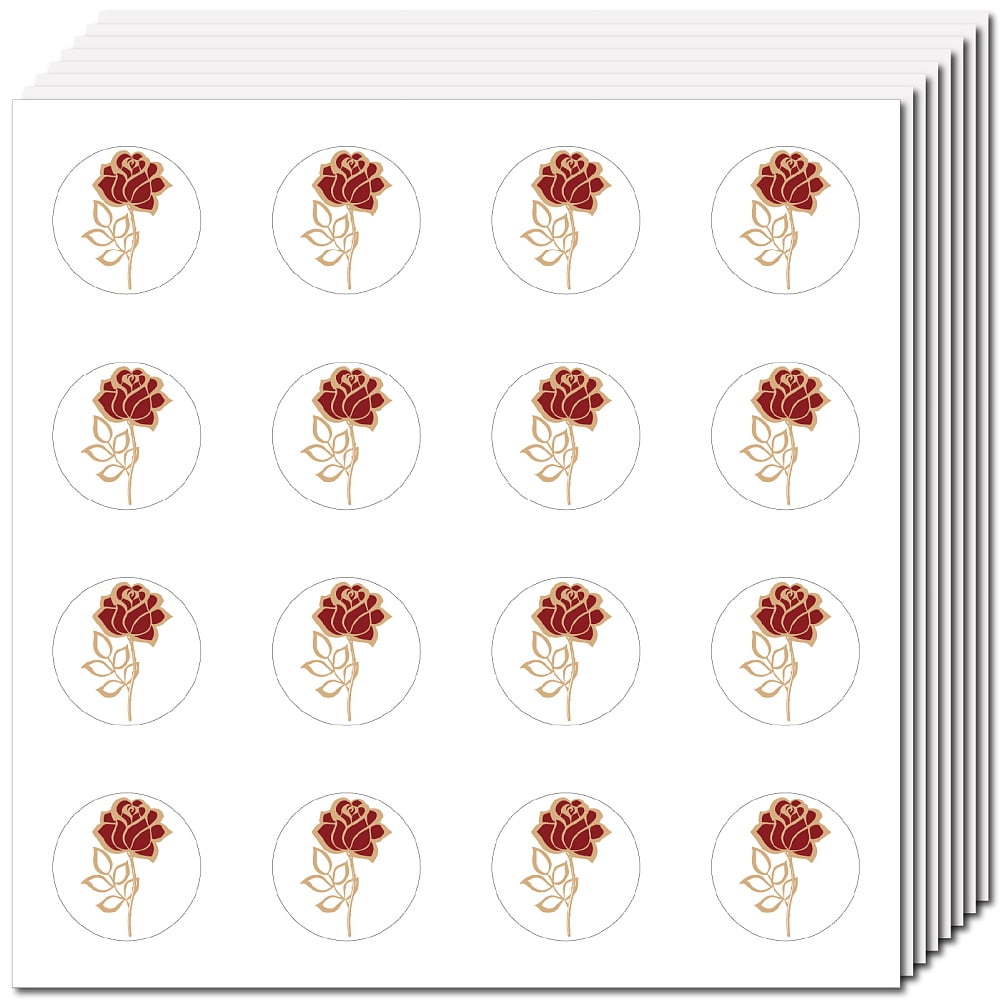 DIY 1Set 8Sheets Plastic Waterproof Self-Adhesive Picture Stickers ...