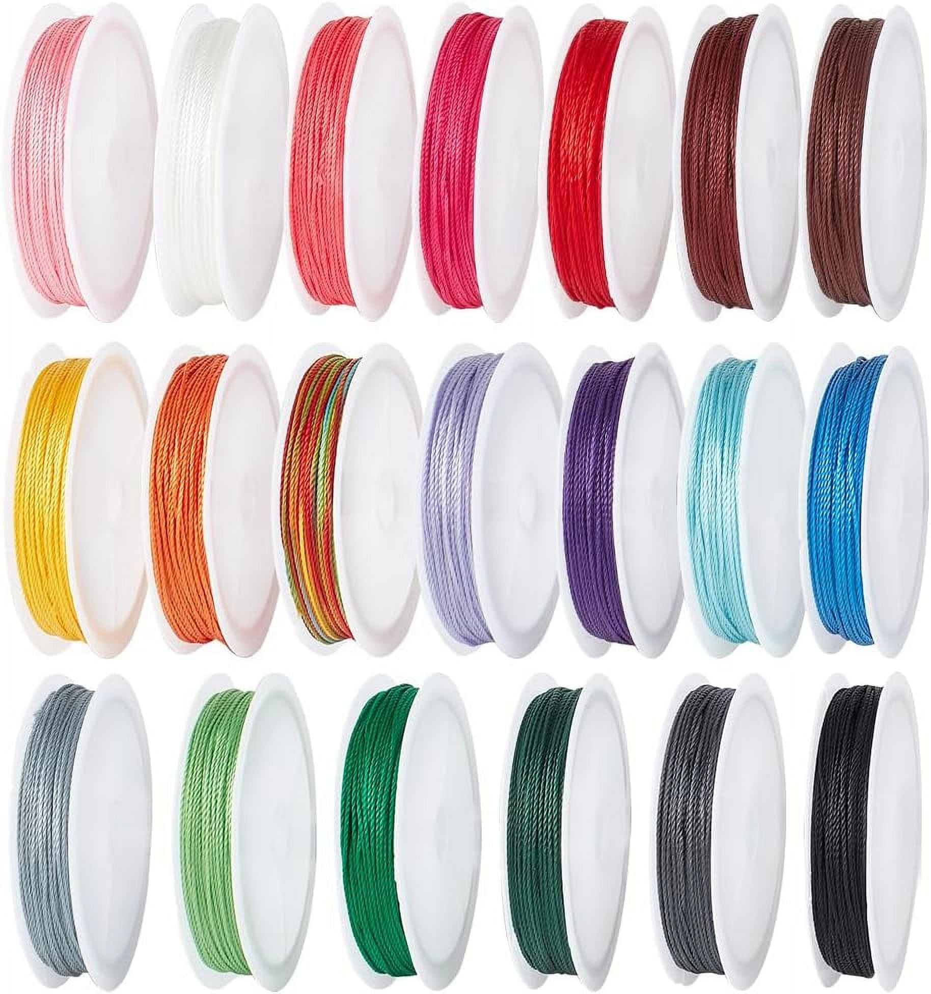 DIY 20 Colors Beading String 0.5mm Bracelet Thread Chinese Knotting ...