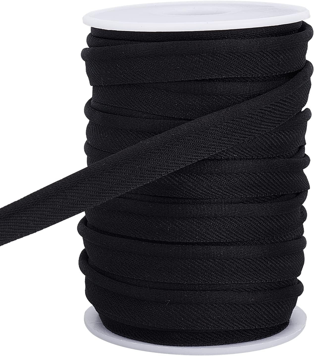 DIY 20 Yards Piping Trim with Welting Cord Black Maxi Piping Bias Tape ...