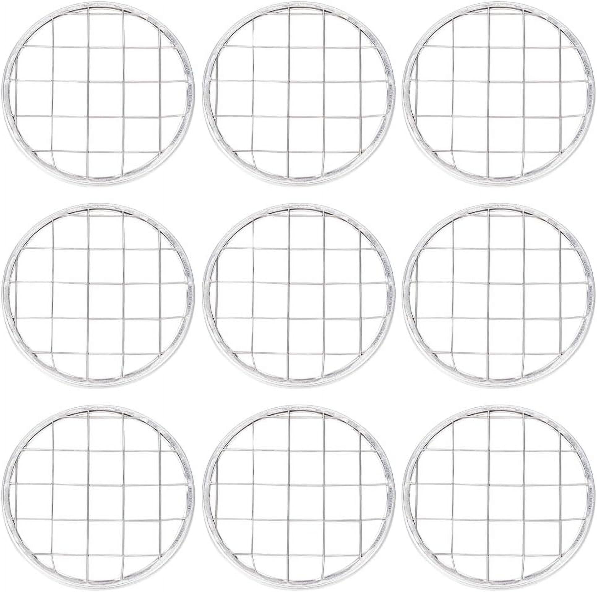 DIY 24Pcs Mason Jar Holder Lid Insert 304 Stainless Steel Flower ...