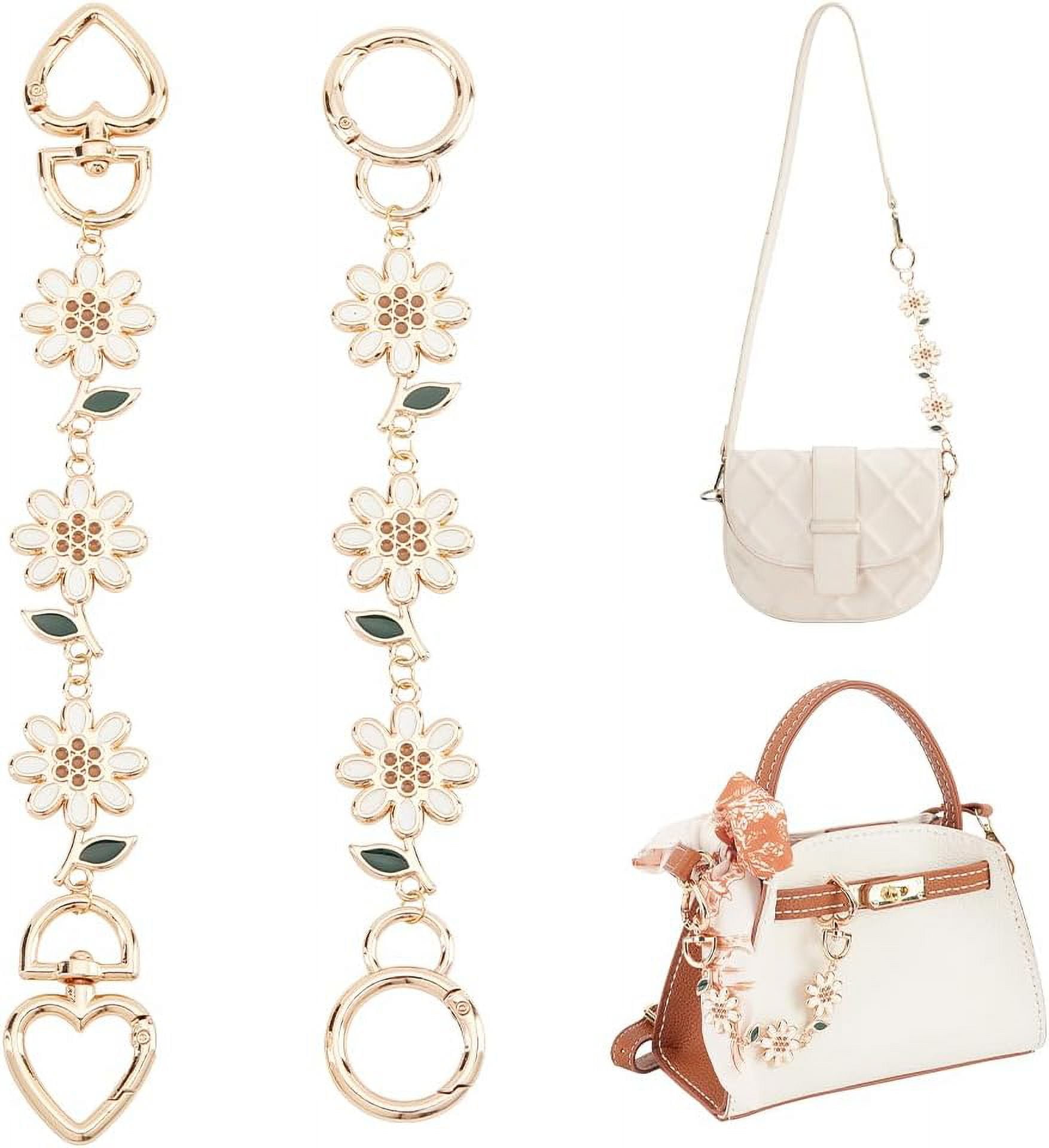 DIY 3 Styles Short Bag Straps Decorative Purse Extender Pendant Charms ...