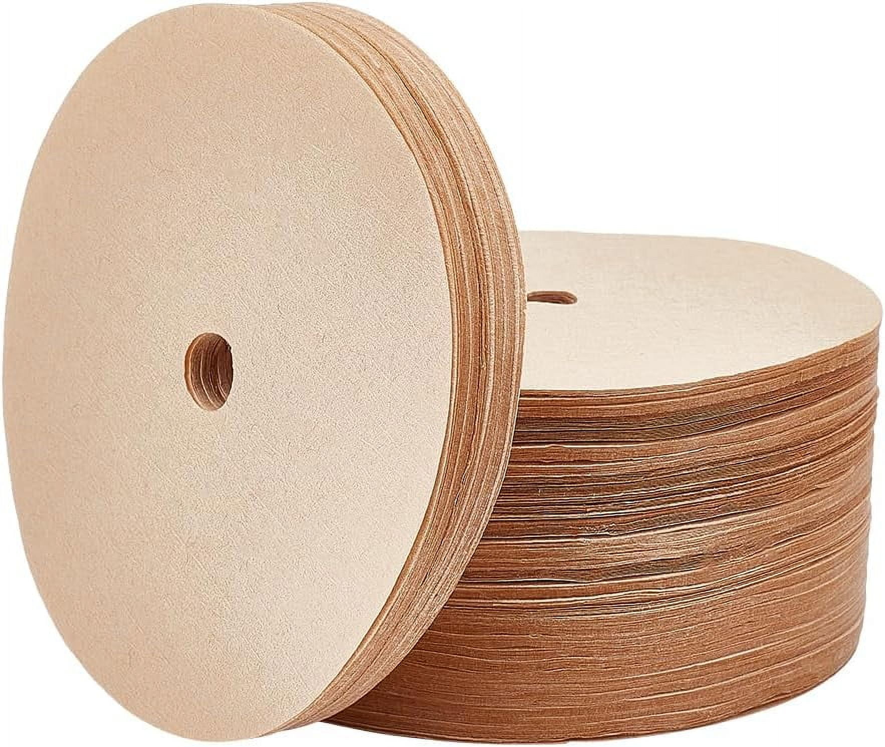 DIY 300 Pcs Percolator Coffee Filters Round Unbleached Coffee Filter 3. ...