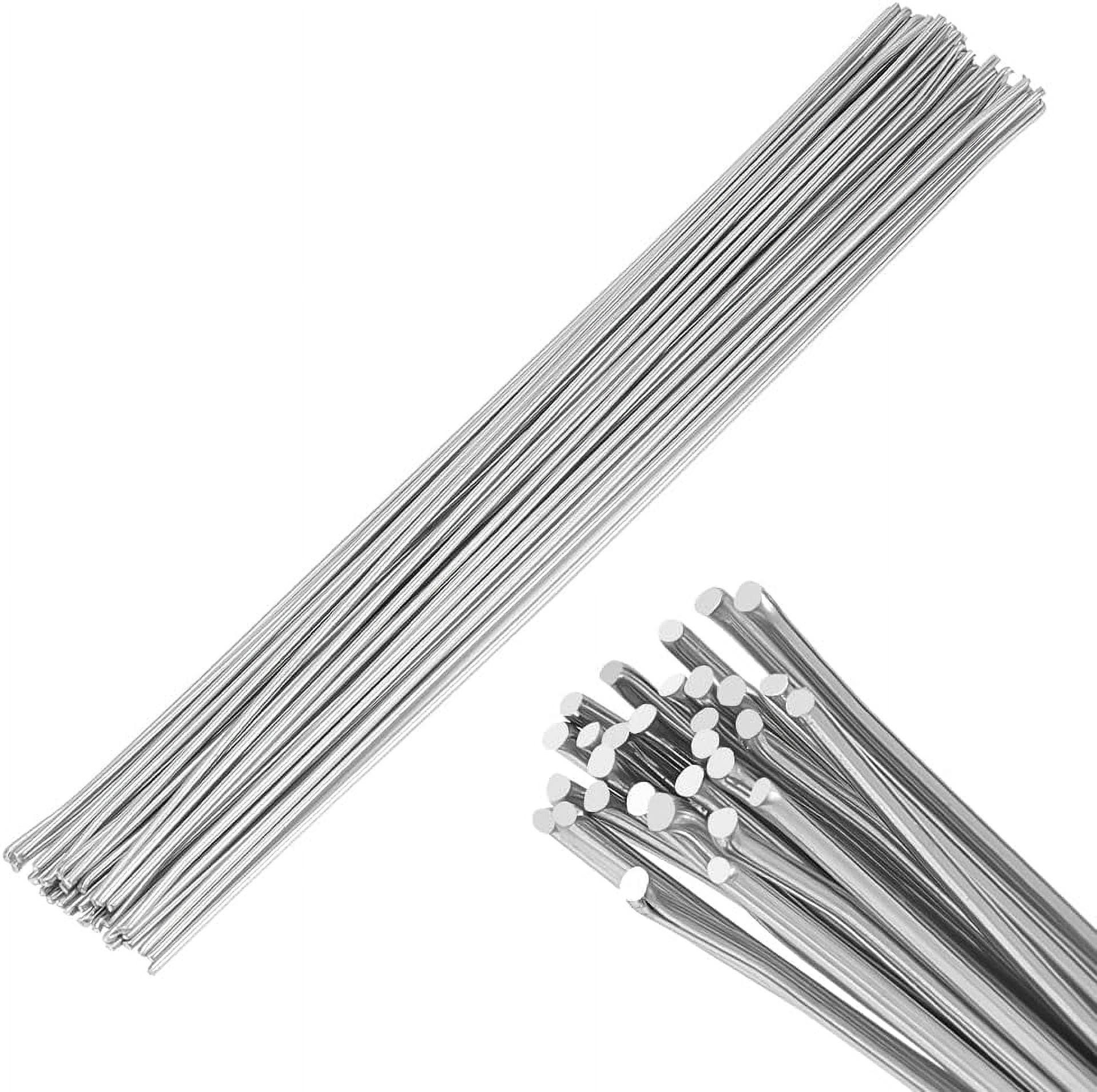 DIY 30Pcs Platinum 0.08 x 10inch Aluminum Brazing Rods Welding Sticks ...