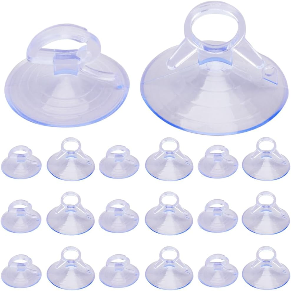 DIY 32Pcs Car Glass Windshield Sunshade Suction Cups Diameter 35 & 45mm ...