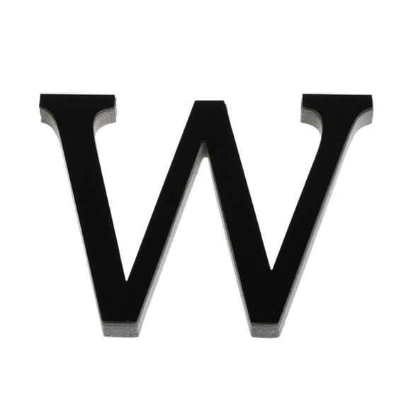 DIY 3D Acrylic Alphabet Letter Wall Art Decals Mural Stickers - Walmart.com