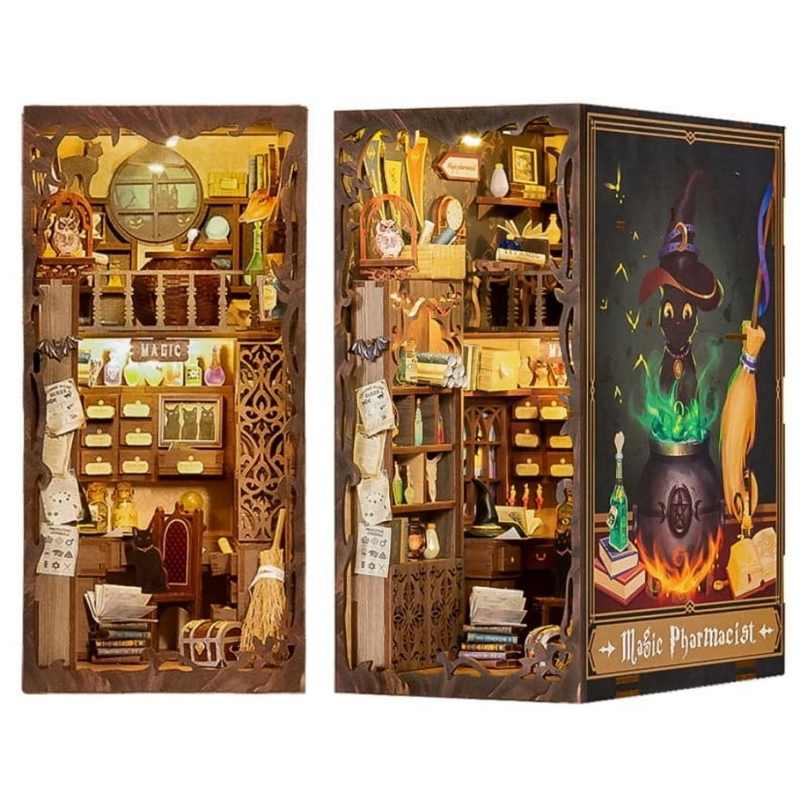 DIY Miniature Kit Book Nook - (Magic Pharmacist) - Walmart.com