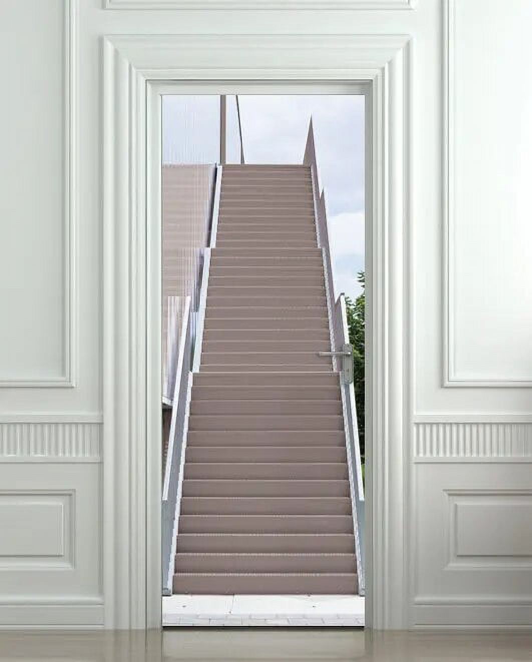 DIY 3D Door stickers Waterproof wallpaper door living room bedroom ...