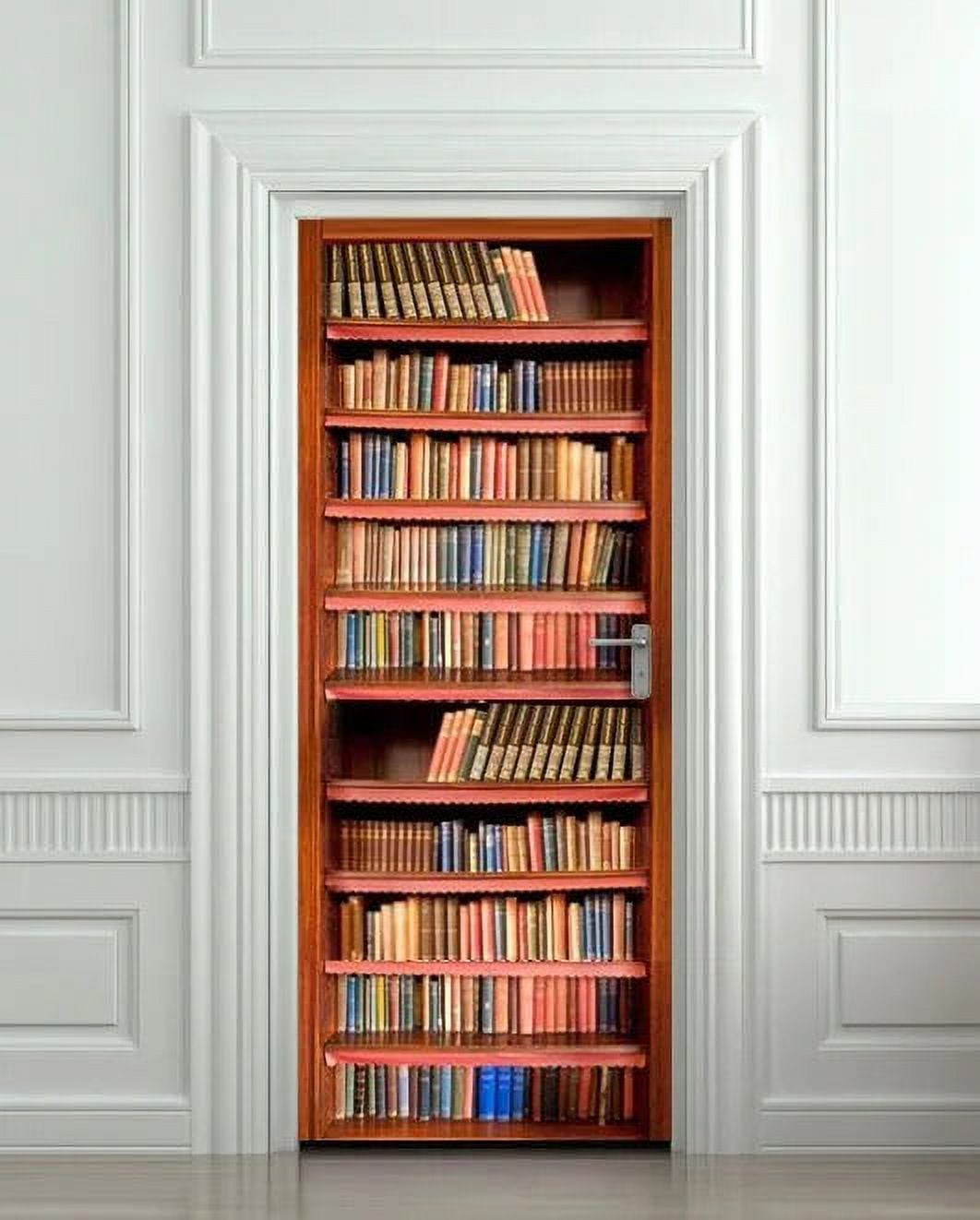 DIY 3D Door stickers Waterproof wallpaper door living room bedroom ...