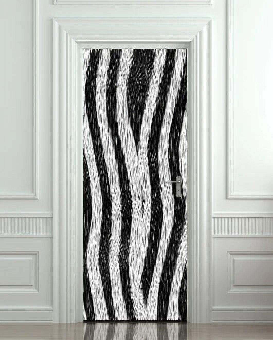 DIY 3D Door stickers Waterproof wallpaper door living room bedroom ...