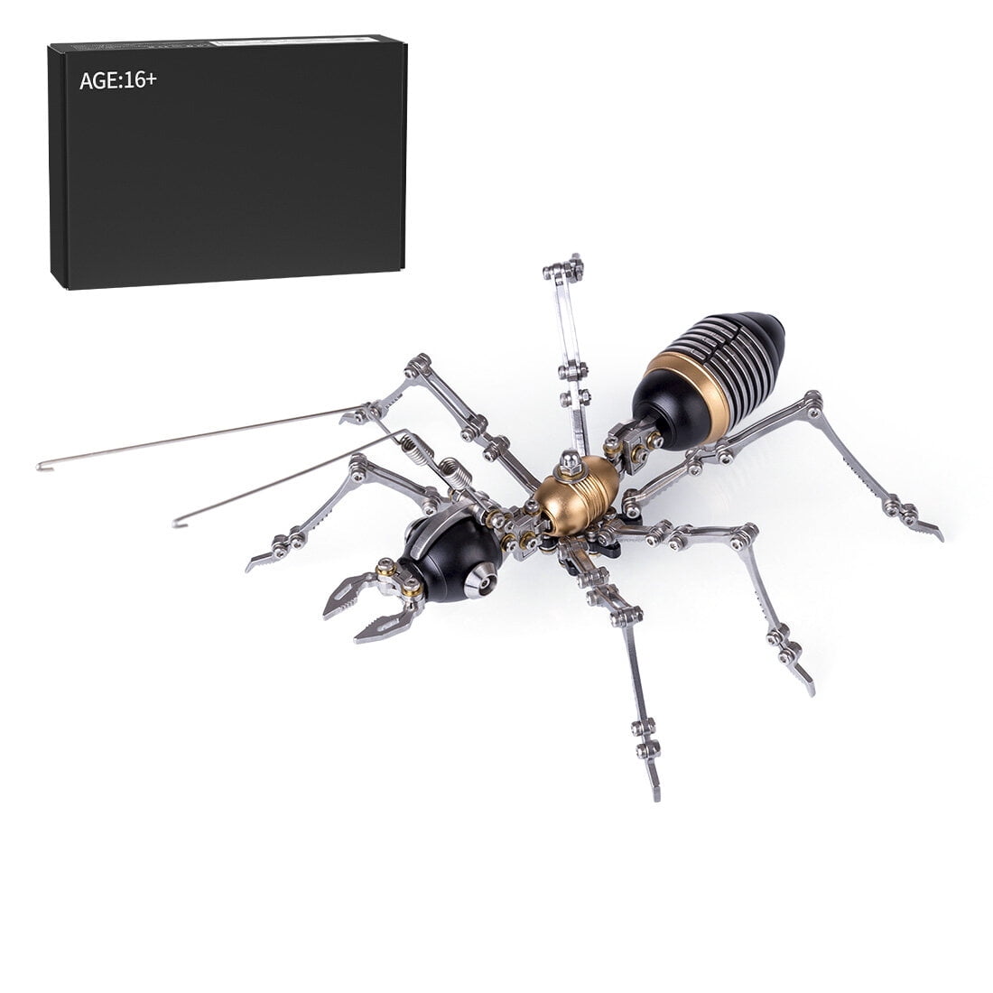 DIY 3D Metal Mechanical Ant Model Kit - 100PCS Laser-Cut STEM ...