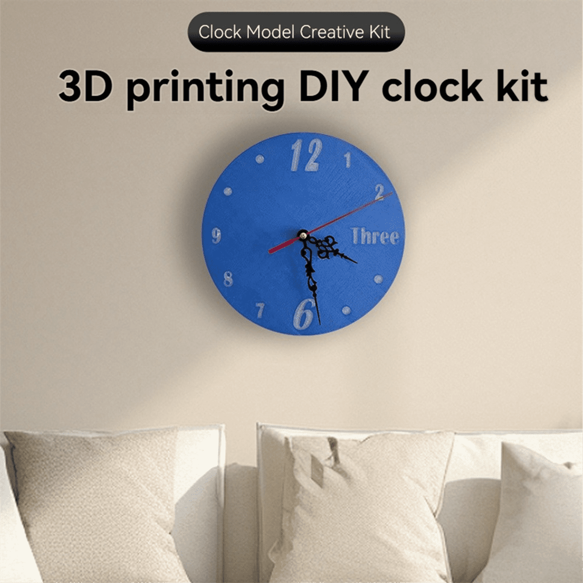 DIY 3D Printing Clock 3D Printer Clock Components Kit DIY Model ...
