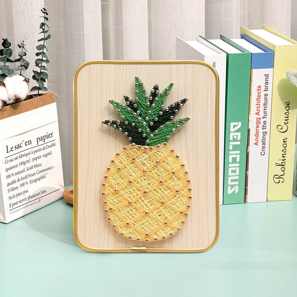 DIY 3D String Art Kit Wooden Board: Fun and creative home decor kit ...
