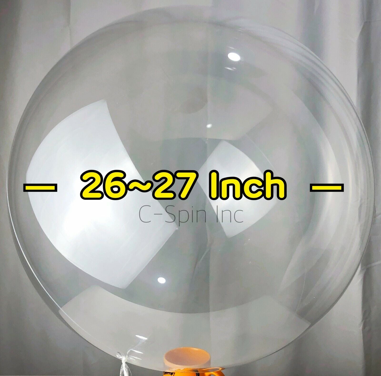 DIY 3D Transparent Clear PVC Balloons Round Circle Ballon Party Helium ...