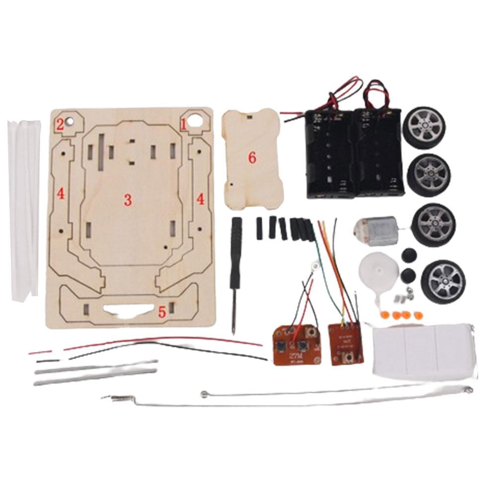 DIY 3D Wooden Remote Controlled Race Car Jigsaw Educational Toy Puzzle ...