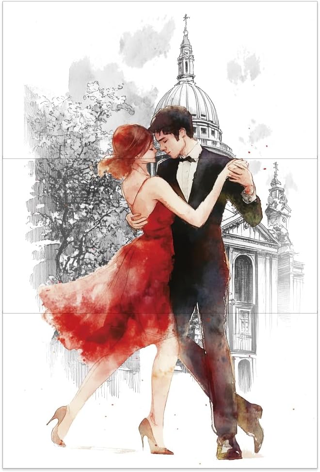 DIY 3pcs/Set Let's Tango Rub on Transfers for Furniture and Craft 12x6 ...