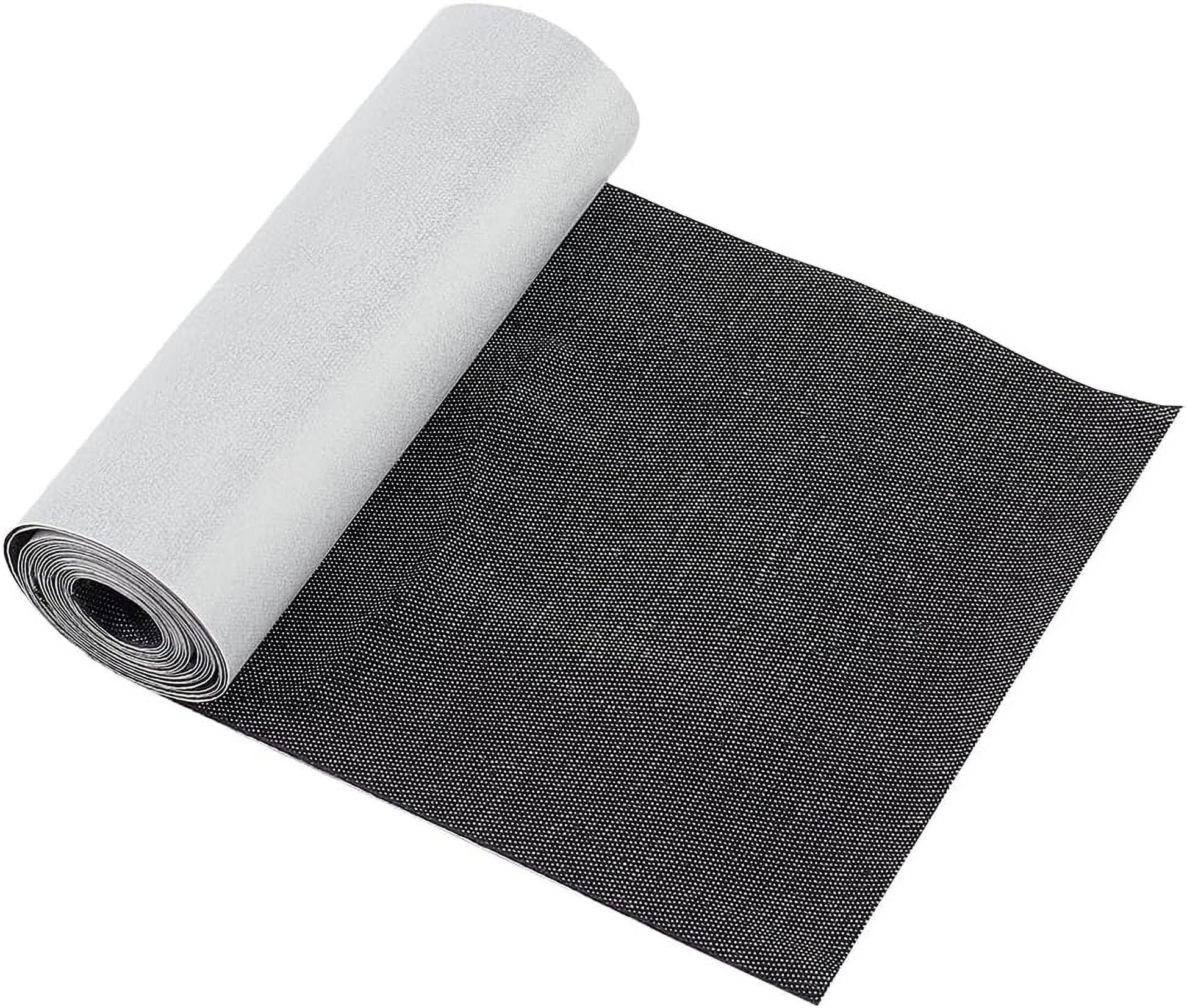 DIY 4.1×59" Iron-on Repair Patch Black Sew on Patches Rectangle Fabric ...