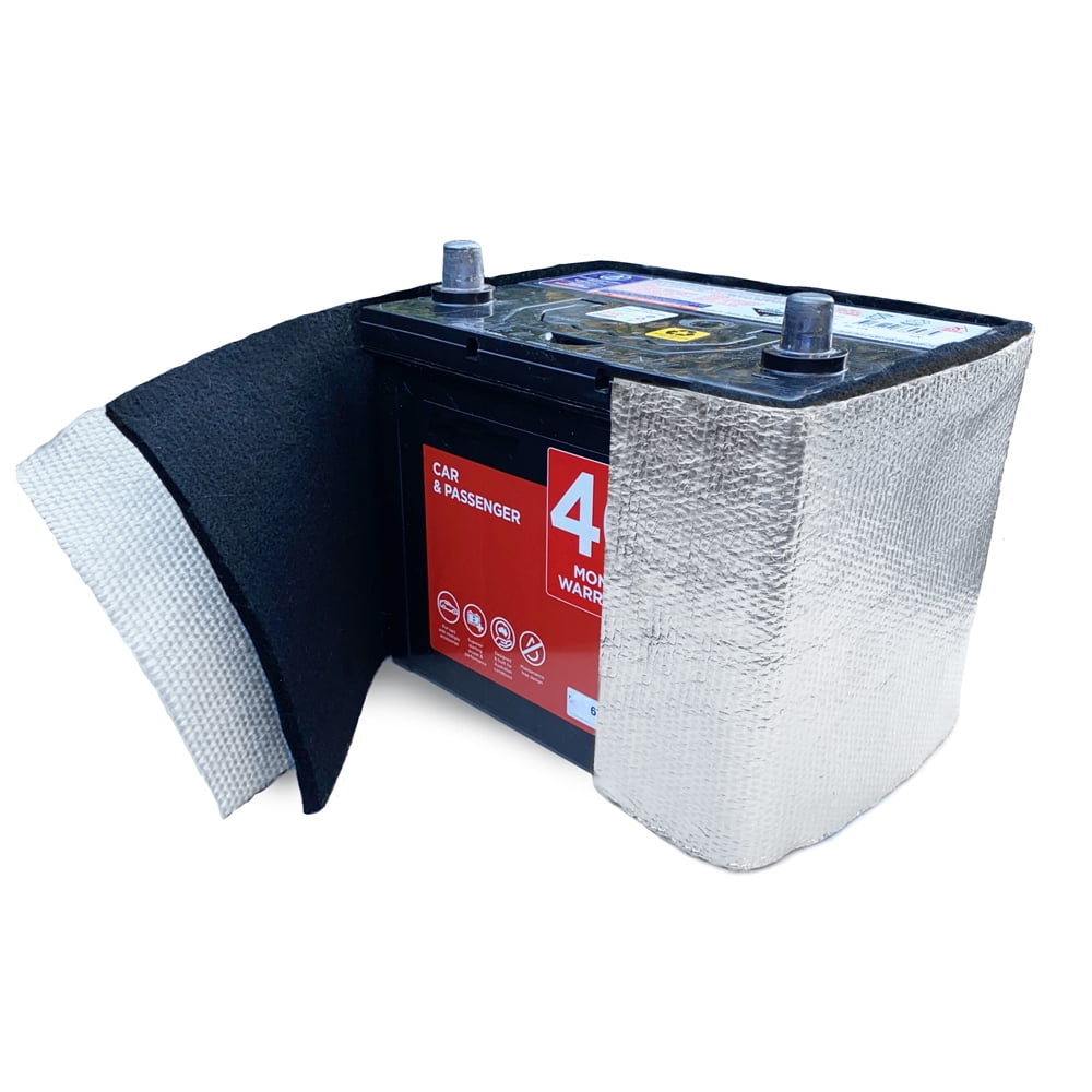 DIY 40"x7" Universal Battery Wrap Heat Shield Battery Insulation Kit ...