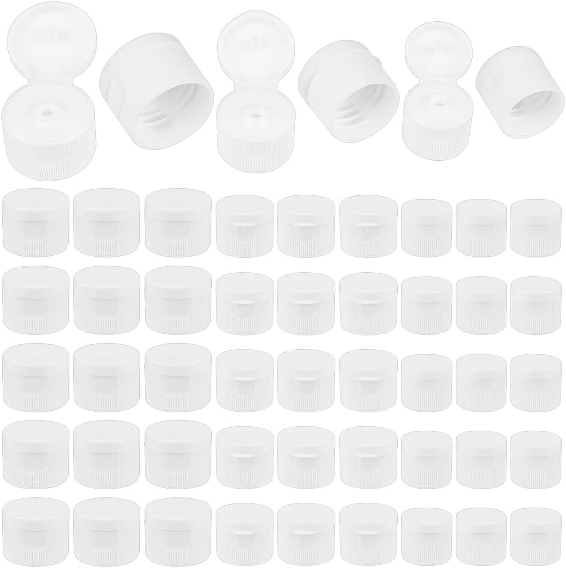 DIY 48Pcs 3 Sizes Push Pull Replacement Bottles Caps Inner Diameter 16. ...