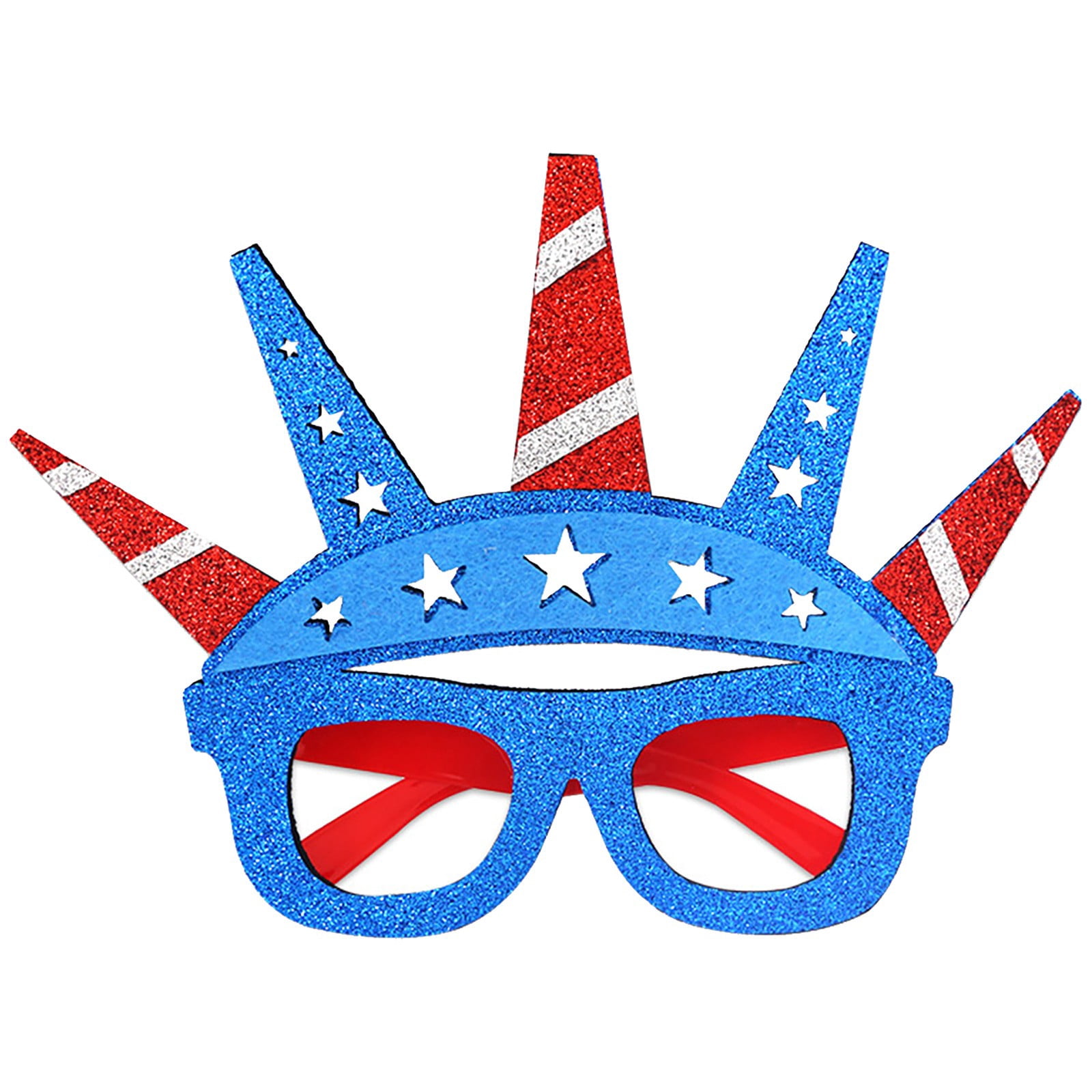 DIY 4th of July Eyeglass Crafts Kit for Kids - American Flag Star Heart ...