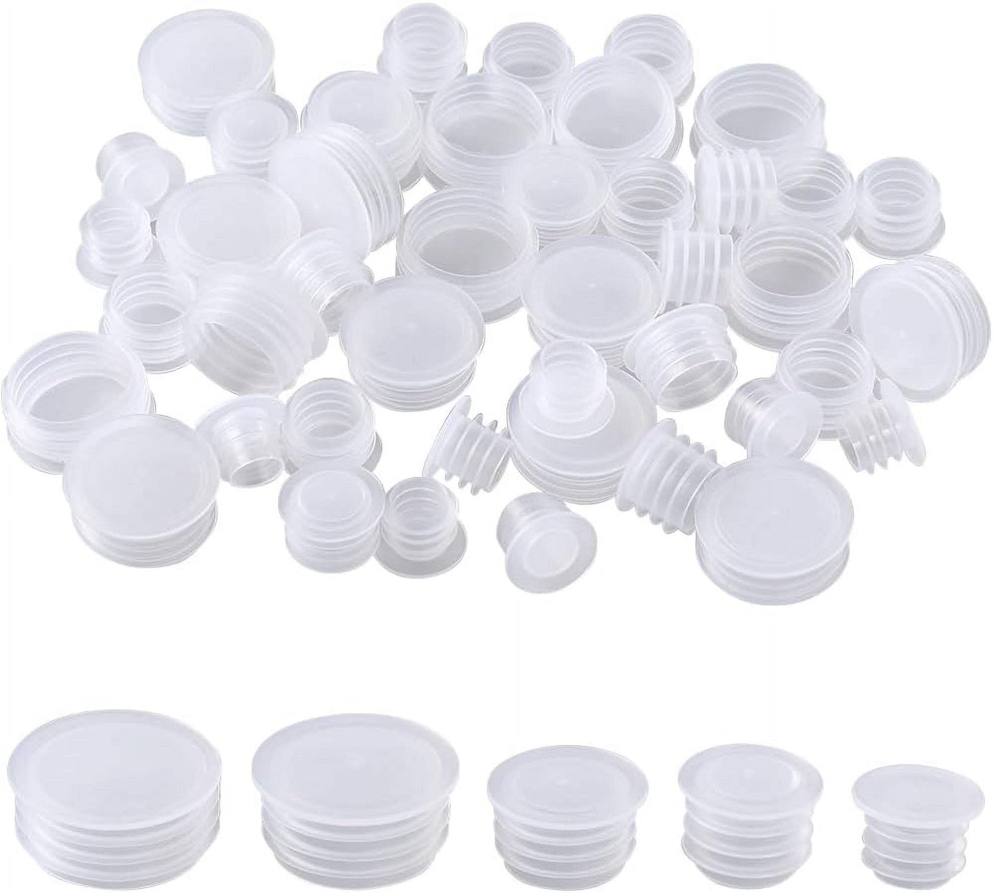 DIY 50PCS 5 Sizes Plastic Bottle Salt and Pepper Shaker Stoppers 23/64 ...