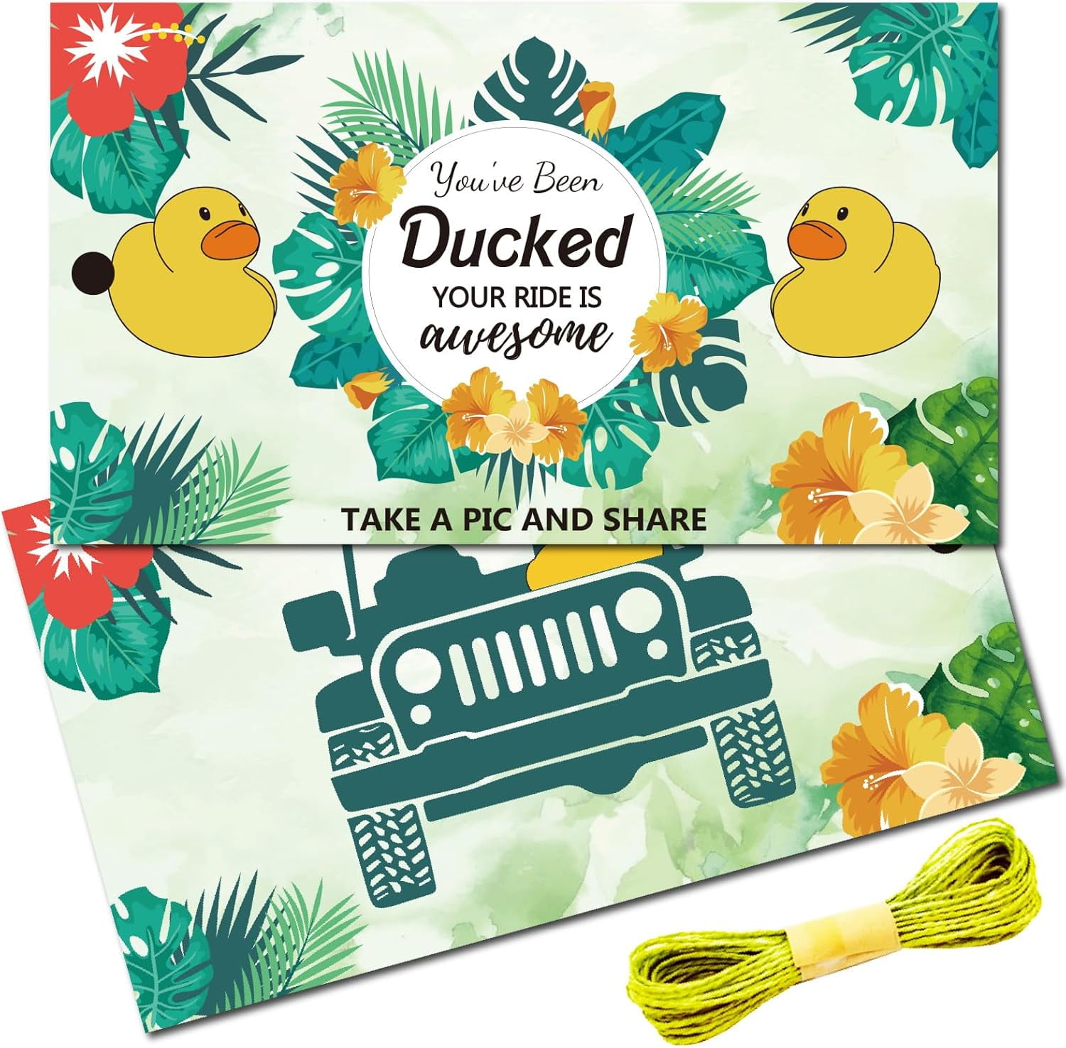 DIY 50Pcs Duck Duck Tags Cruising Rubber Duck Tag Cruise Duck Tag ...