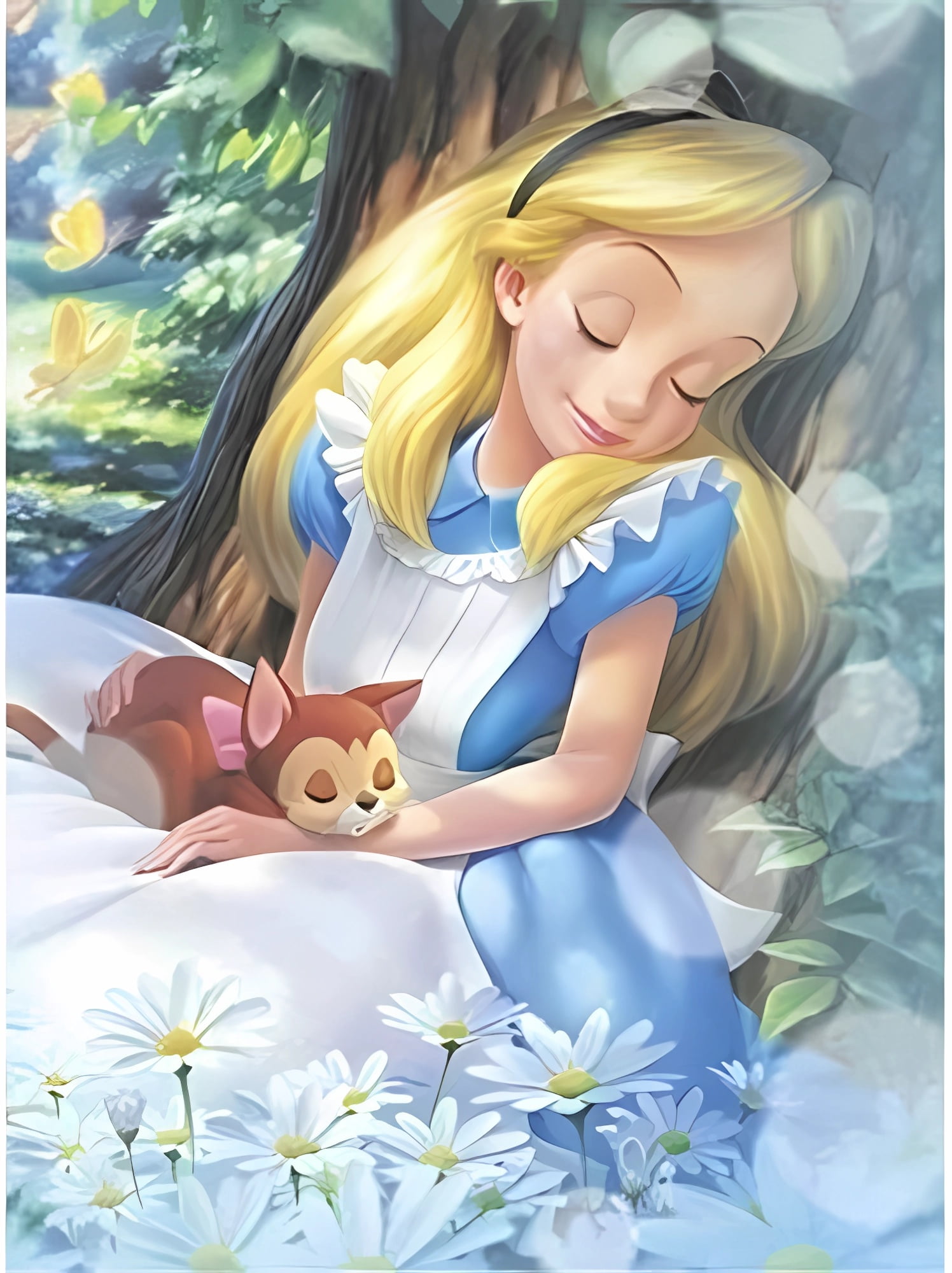 DIY 5D Alice in Wonderland Diamond Art Painting Kits for Adults,Anime ...