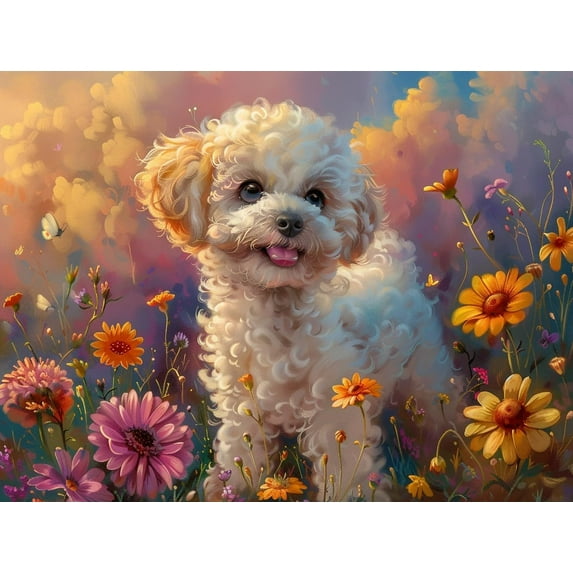 DIY 5D Art Kits for Adults, Painting for Adults, Art Puppy Full Drill, Art Kits Embroidery ...