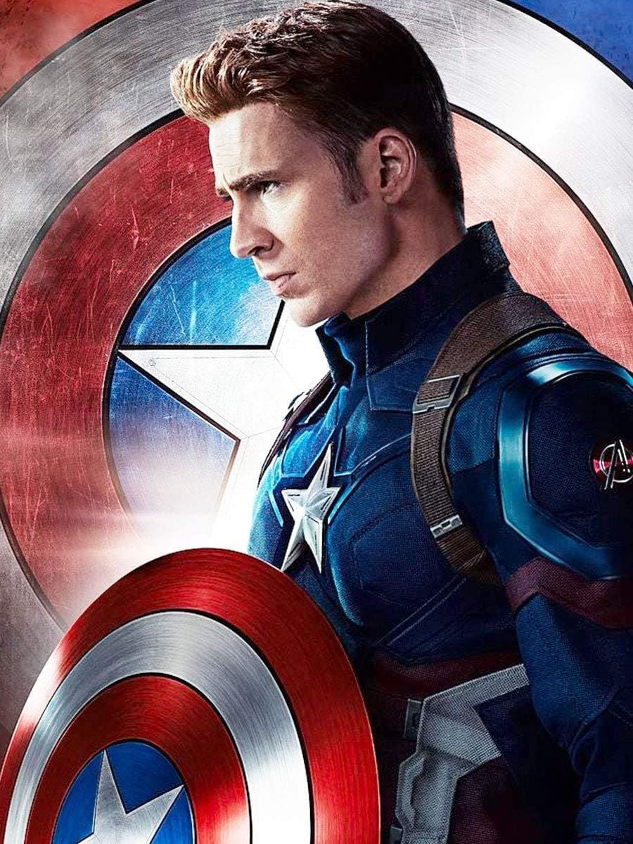 DIY 5D Captain America Diamond Painting Kits for Adults, Diamond Art ...