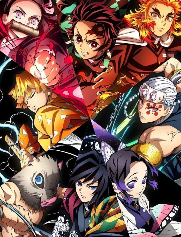 DIY 5D Demon Slayer Diamond Art Painting Kits for Adults,Anime Cartoon ...