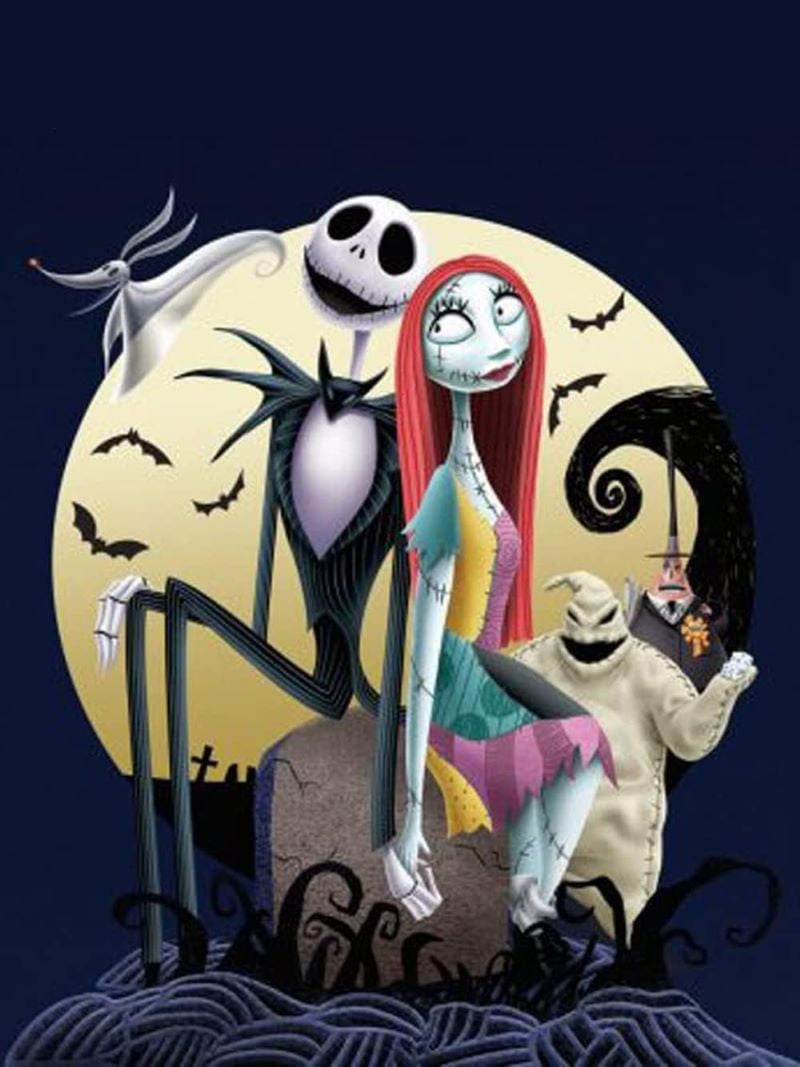 DIY 5D Diamond Art Kits for Adults Kids, Jack and Sally Paint by ...