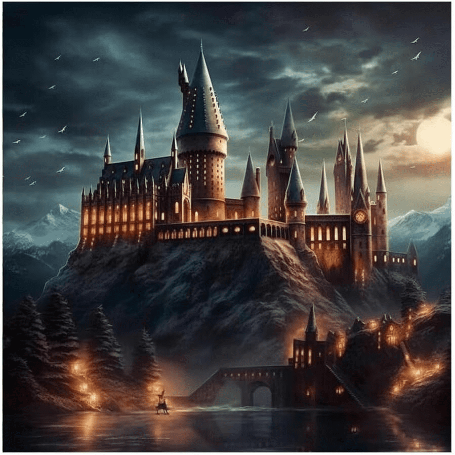 DIY 5D Diamond Painting Kit Adult Diamond Painting "Harry Potter Castle ...