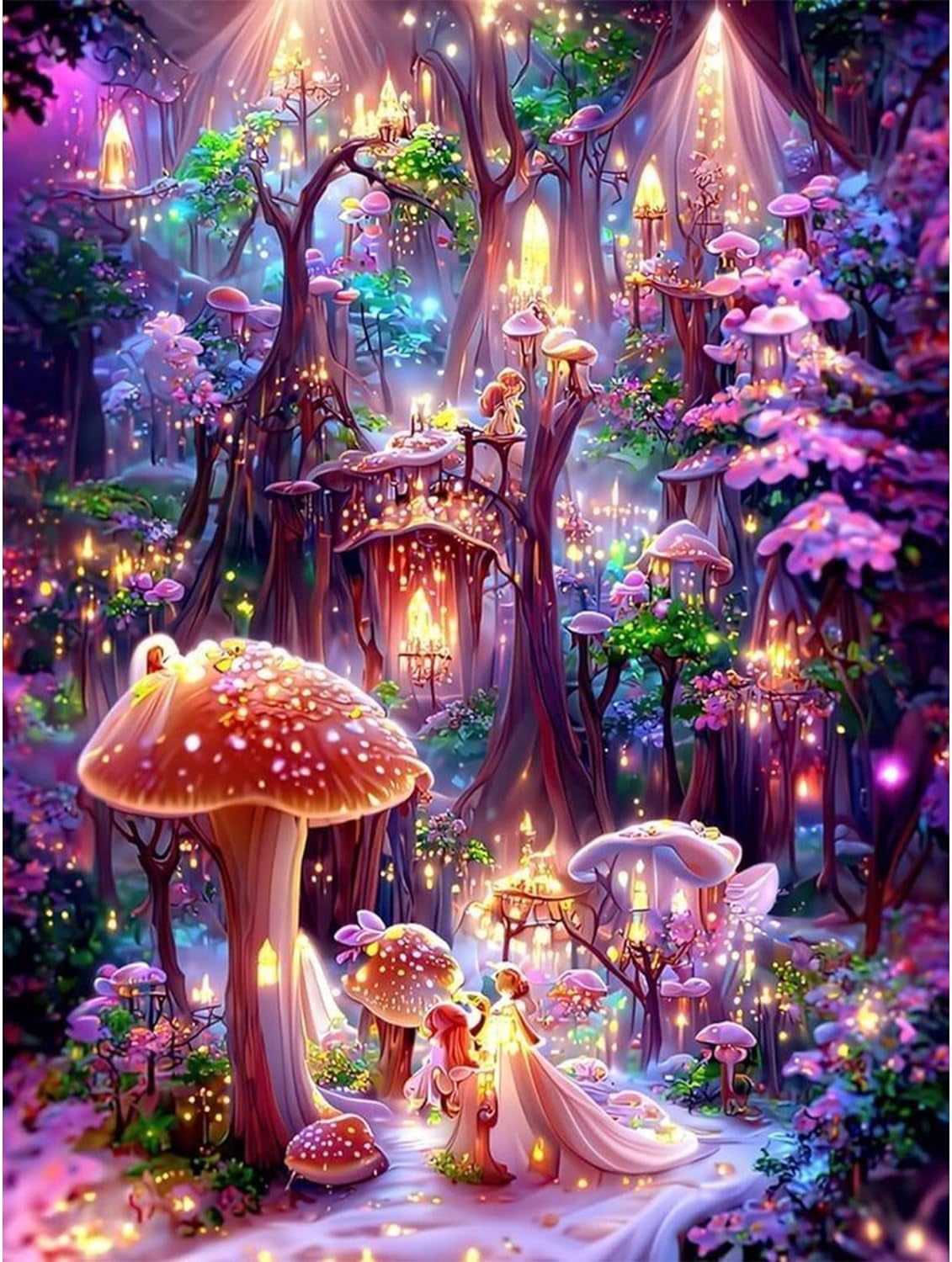DIY 5D Diamond Painting Kit Adult Diamond Painting "Dream Forest Fairy ...