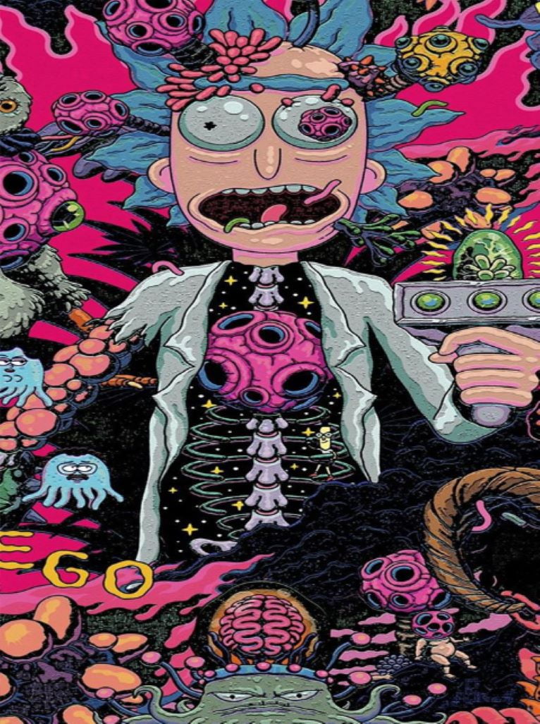 DIY 5D Diamond Painting Kit for Adult Kids Beginner, Rick and Morty ...