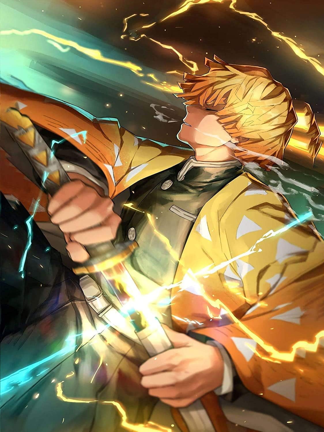 DIY 5D Diamond Painting Kit (For Adults) Diamond Painting "Demon Slayer ...