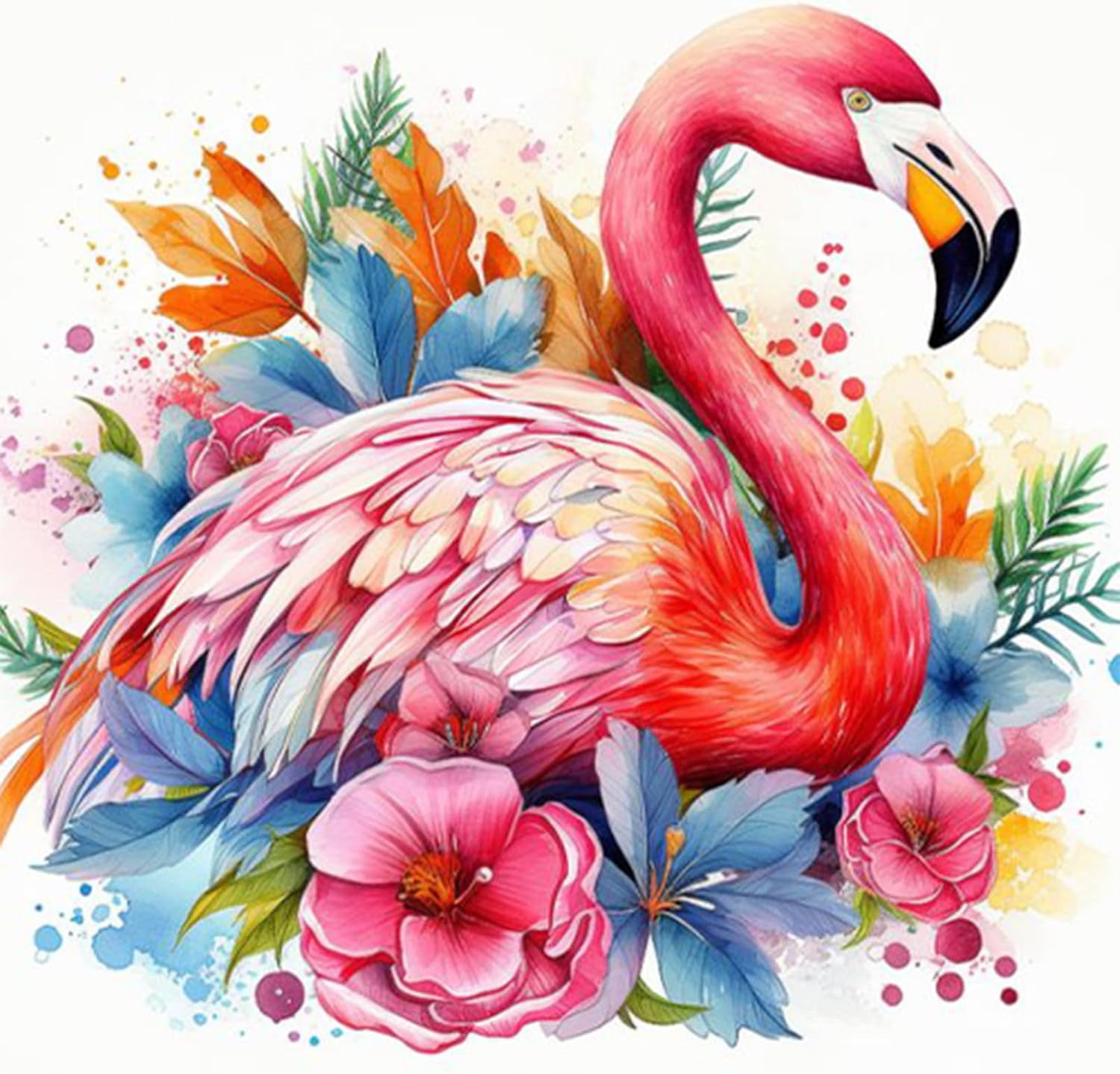DIY 5D Diamond Painting Kit (For Adults) Diamond Painting "Flamingo ...