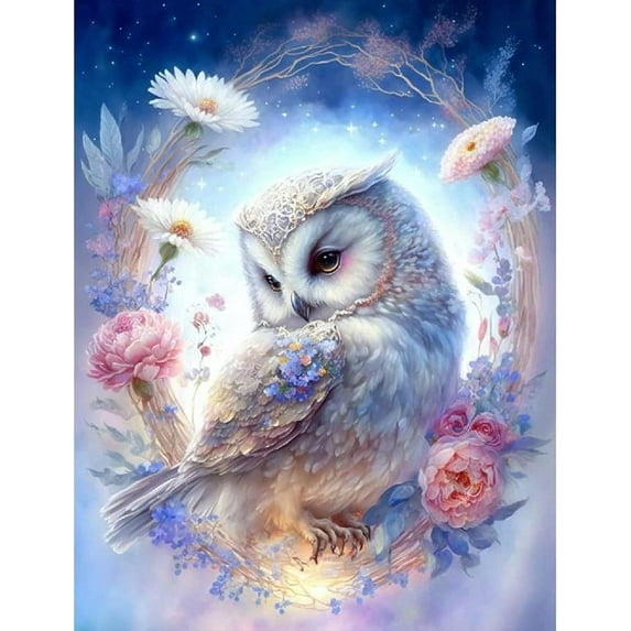 DIY 5D Diamond Painting Kit (For Adults) Diamond Painting "Owl" - Full ...