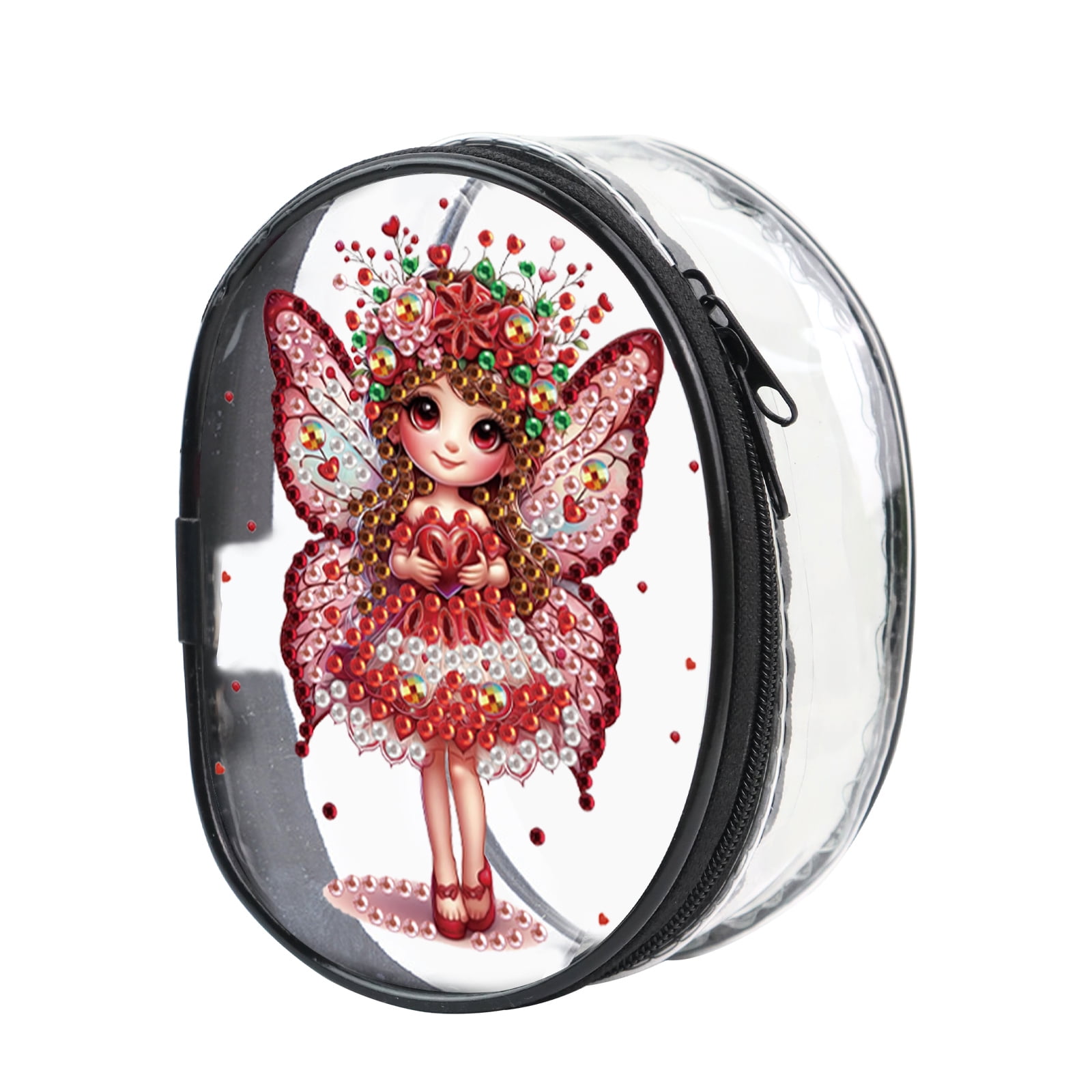 DIY 5D Diamond Painting Kit Red angels pattern, Mini PVC Leather Adult ...