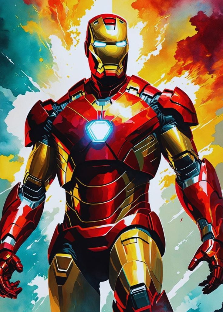 DIY 5D Diamond Painting Kits for Adults Diamond Art Iron Man of Life ...