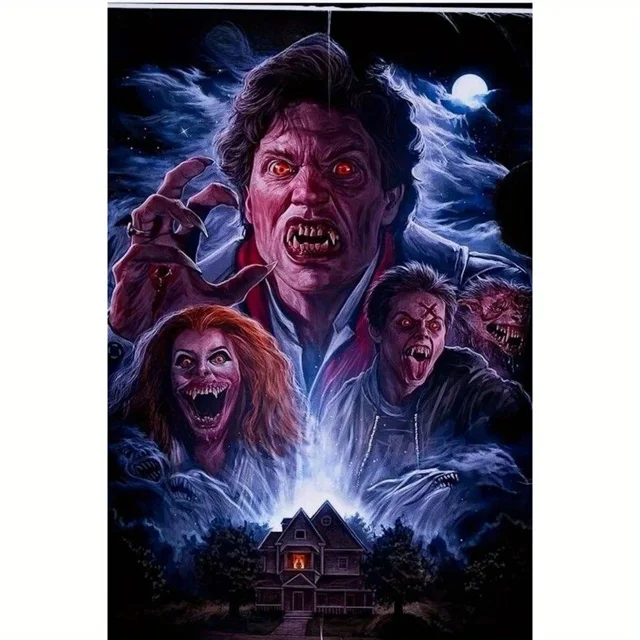 DIY 5D Diamond Painting By Number Kits Full Round Drill Horror ...